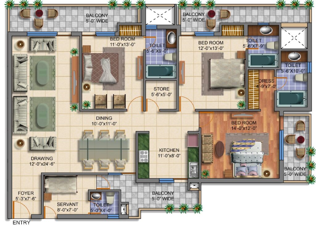 Pearl Club Residency - Ramprastha Greens Vaishali